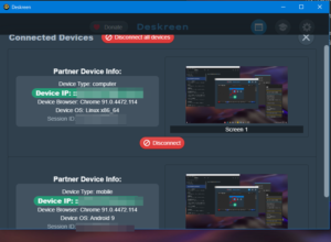 【Deskreen】PC画面をスマホやタブレットにミラーリングできるソフト | ナポリタン寿司のPC日記
