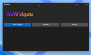 【BeWidgets】時計、日付、アプリのウェジェットを表示するアプリ | ナポリタン寿司のPC日記